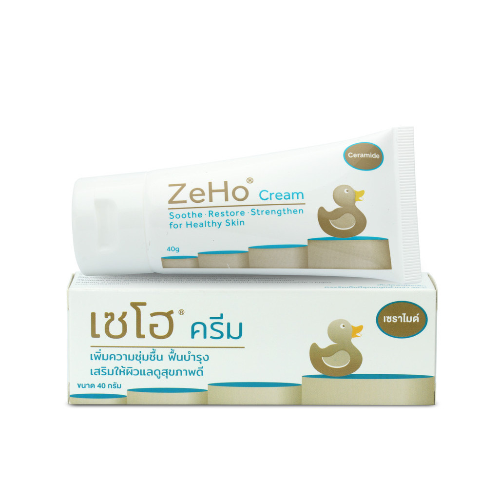 ZeHo® Cream Ceramide ผลิตภัณฑ์บำรุงผิวหน้าและผิวกาย | Shopee Thailand