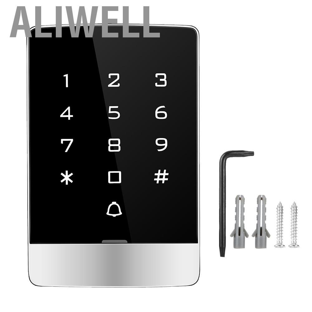 Aliwell Doo Access Control System Backlit Keyboard Machine Metal Touch ...