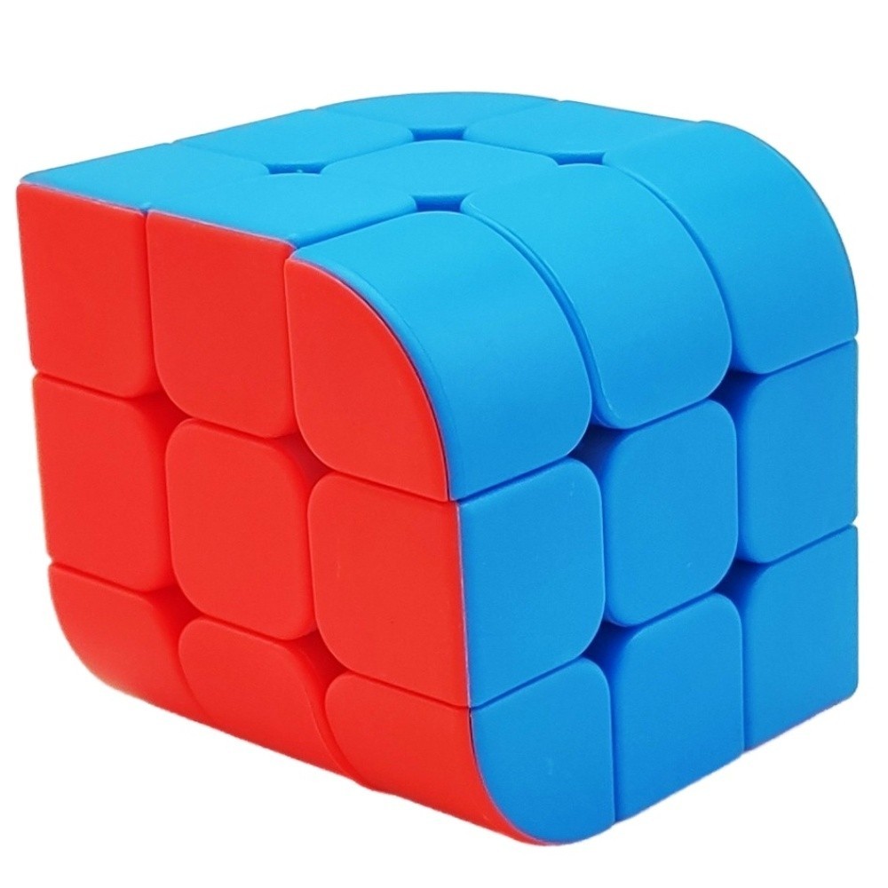 Fanxin 3 Faces Cube 3 สีแปลก Shap Speed Cube Stickerless | Shopee Thailand