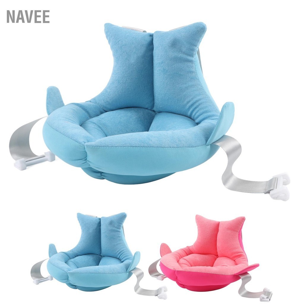NAVEE อ่างอาบน้ำเด็กเบาะนุ่มผิวลอยทารกอ่างล้างจานBath Support Matสำหรับ ...