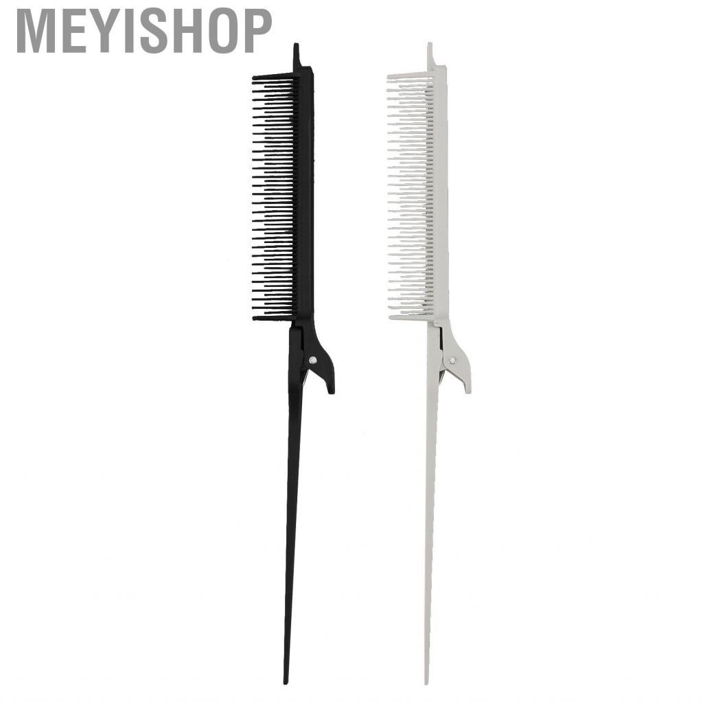 Meyishop Dyeing Rat Tail Combs Precise Sectioning White and Light ...