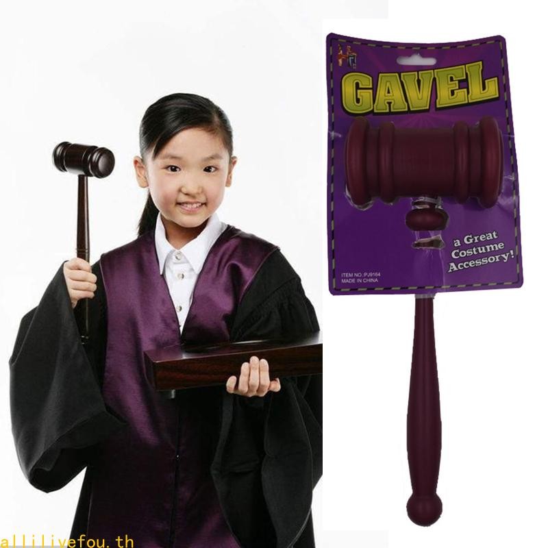 Live คุณภาพฮาโลวีน Courtroom Gavel Trick Supplies เด็กโปรด Party Favor ...