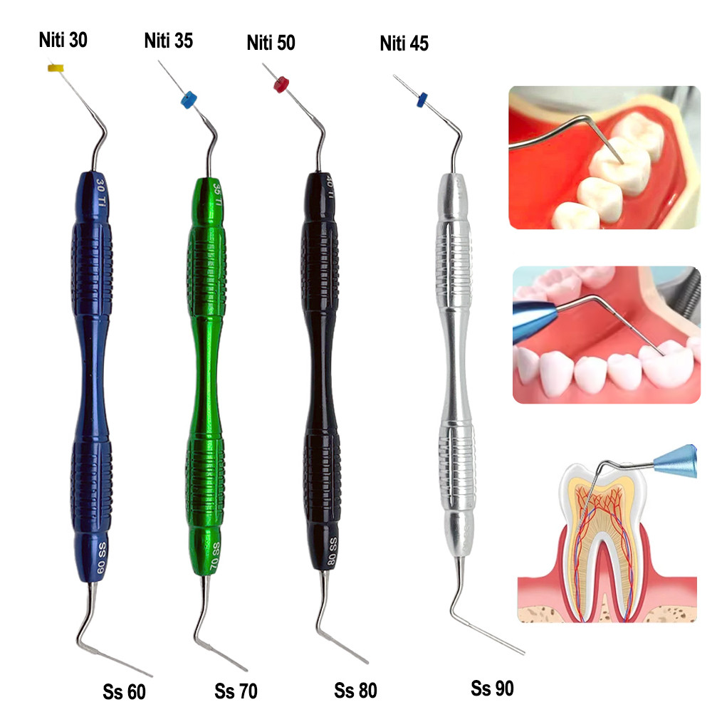 ทันตกรรม Endodontic มือ Plugger ทันตกรรม Gutta Percha Filler Oral Root ...
