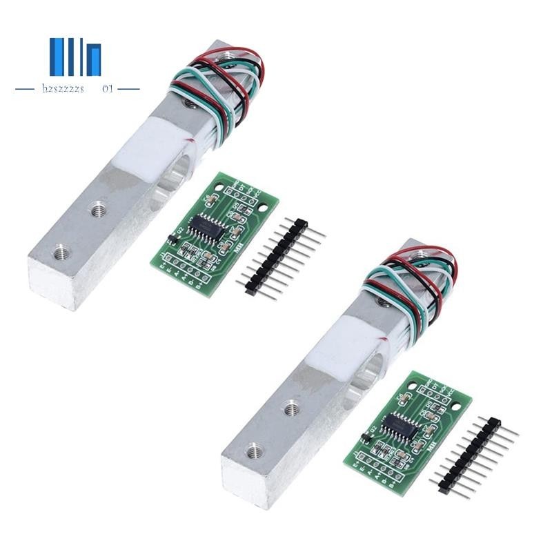 『hzszzzzs01』โมดูลเซนเซอร์ชั่งน้ําหนักดิจิทัล 2 ชุด และโมดูล AD HX711 (10 กก.) | Shopee Thailand