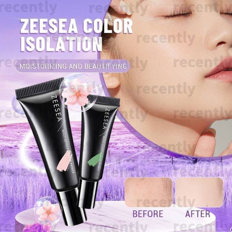 【ตัวอย่าง】zeesea Face Primer Makeup Base Primer Isolation Cream คอนซีลเลอร์ Tone-up Base Cream ...