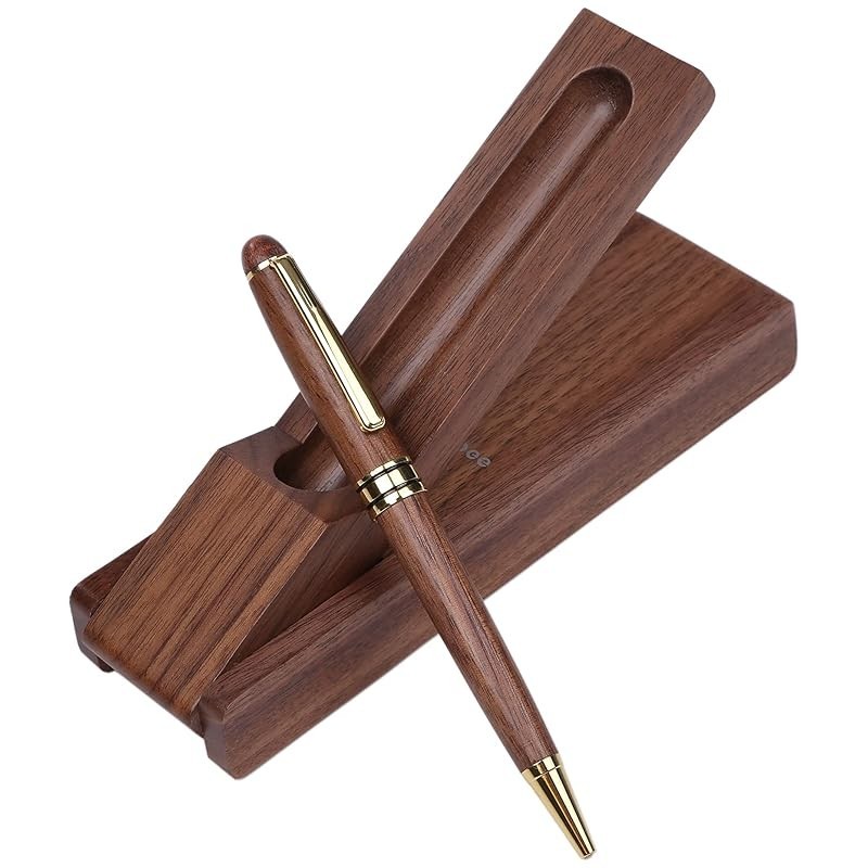 Daisybee wooden ballpoint pen, boxed, gift, desktop ballpoint pen, case ...