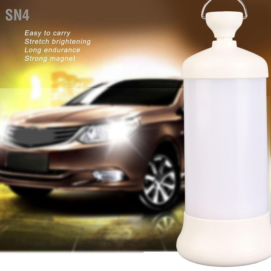 SN4 LED Camping โคมไฟ USB ชาร์จแบบพกพา Telescopic เต็นท์แสง Anti SLIP ด้านล่างสำหรับกลางแจ้งไฟ ...