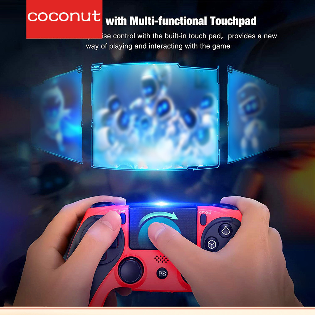 【Coco】จอยสติ๊กควบคุมเกม แบบมีสาย พร้อมสาย USB สําหรับ PS4 PlayStation 4 ...