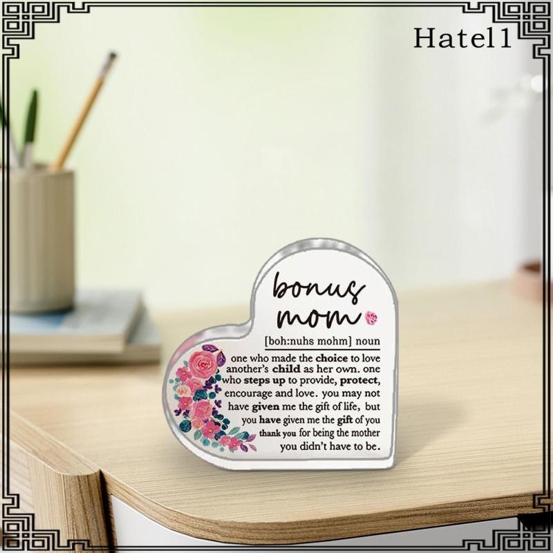 [Hatel] แผ่นป้ายอะคริลิค รูปหัวใจ ของขวัญสําหรับแม่ ลูกสาว | Shopee ...