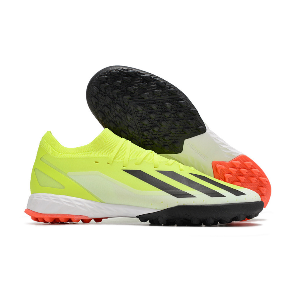 Ad X CRAZYFAST.3 TF BOOTS รองเท้าฟุตบอล สีเหลือง Eur39-45 | Shopee Thailand