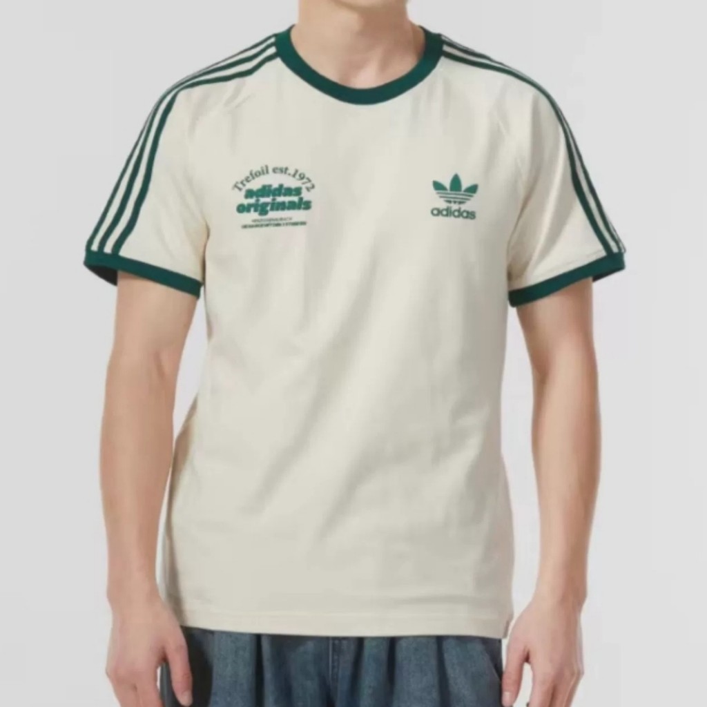 Adidas เสื้อยืดลําลอง แขนสั้น สไตล์สปอร์ต สําหรับผู้ชาย IU0217 | Shopee ...