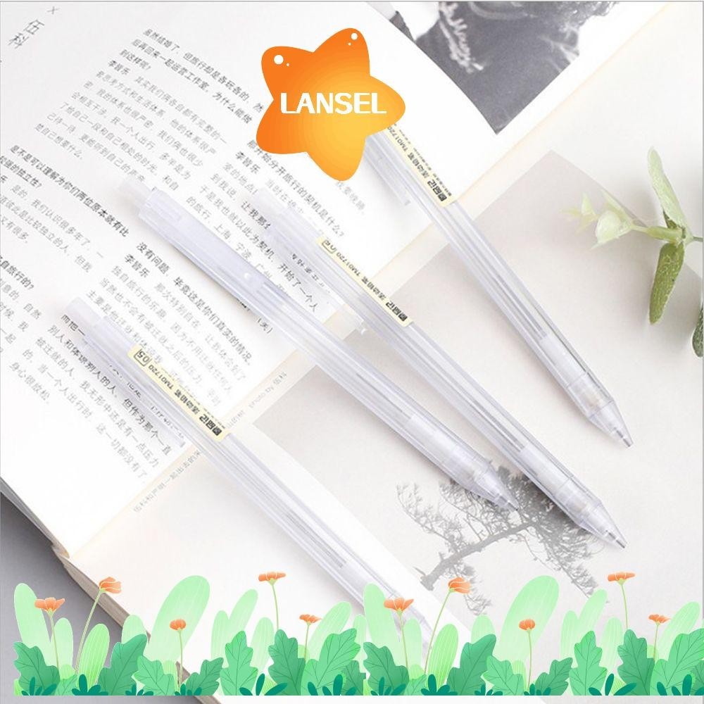 Lansel ดินสอกด แบบใส 0.5/0.7 มม. เครื่องเขียน | Shopee Thailand