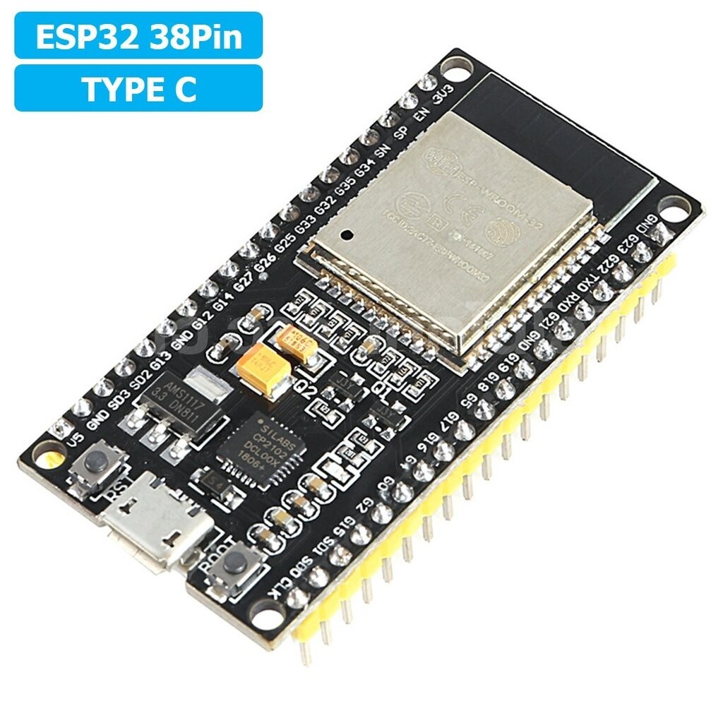 CB001 บอร์ด ESP32 38pin Type C ESP32S Chip CP2102 WIFI Bluetooth Board ...