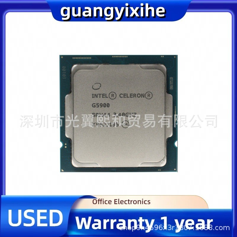 [มือสอง] CPU Intel Celeron G5900 3.4G LGA1200 ดูอัลคอร์ ดูอัลเธรด สำหรับเดสก์ท็อป 58W | Shopee ...