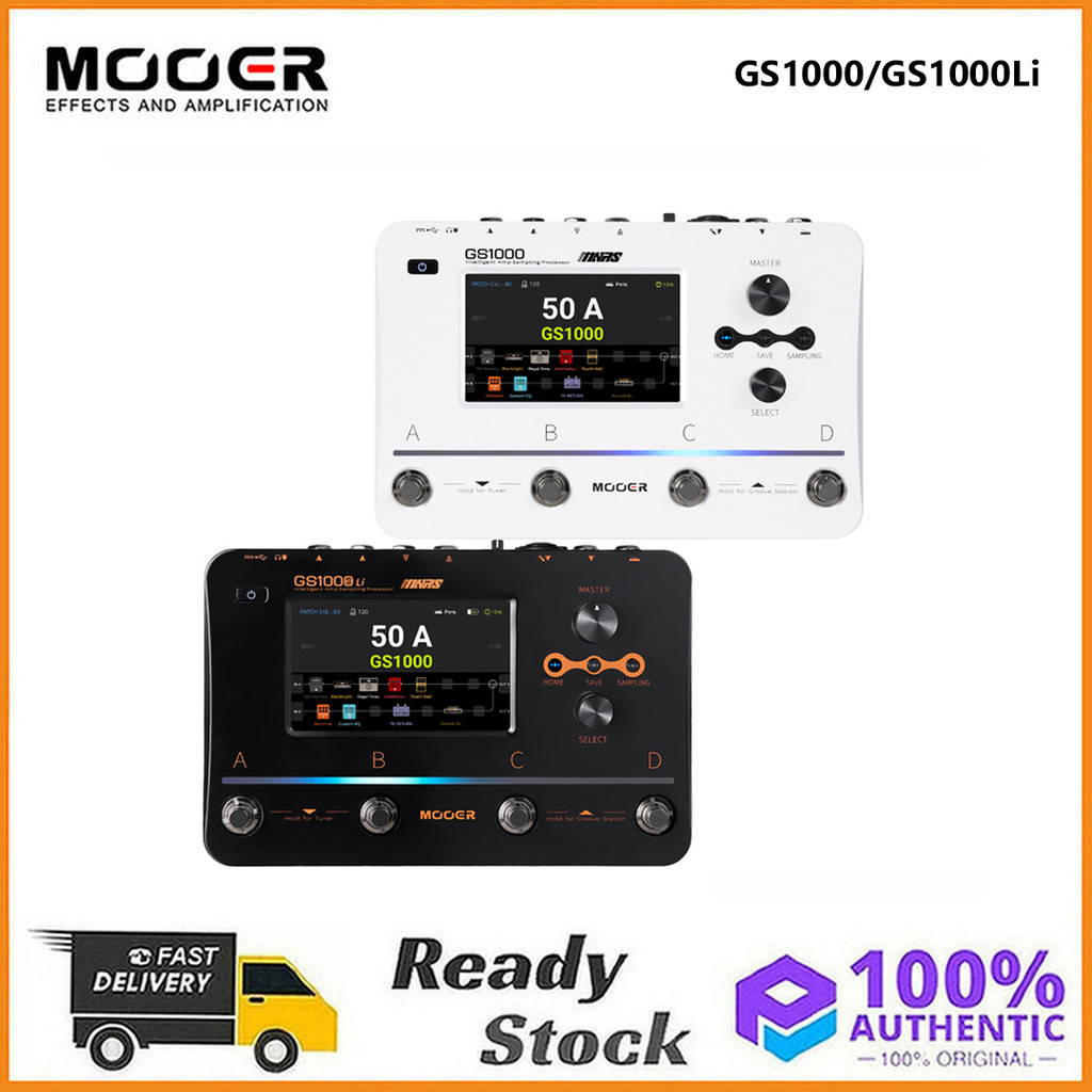 MOOER ต้นฉบับ Mouer GS1000/GS1000Li โปรเซสเซอร์ตัวอย่างแอมป์อัจฉริยะ ...