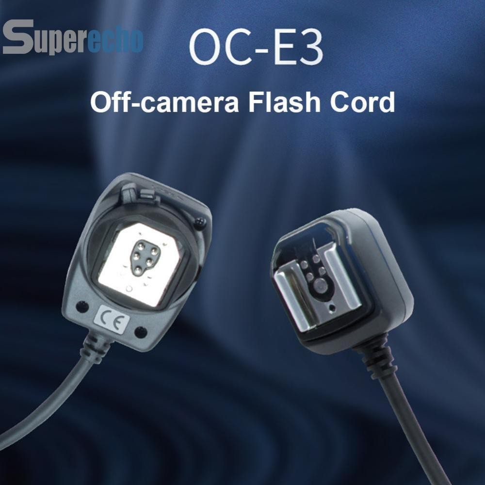 Hot OC-E3 Off Camera Flash Cable Hot Shoe Cord Sync Remote Focus Cable ...