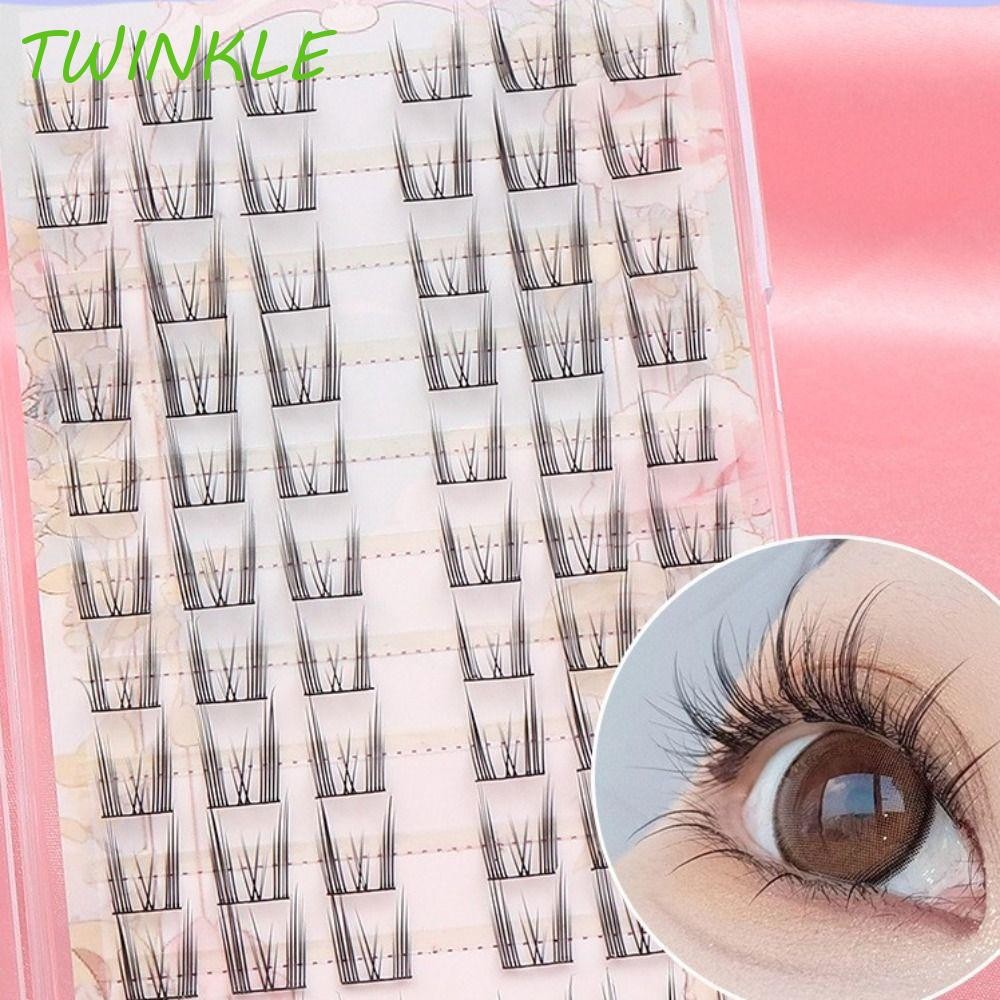 Twinkle1 Self-Adhesive Lash Clusters, Extension กาวหนาแน่นขนตาปลอม,เครื่องมือความงามแต่งหน้า ...