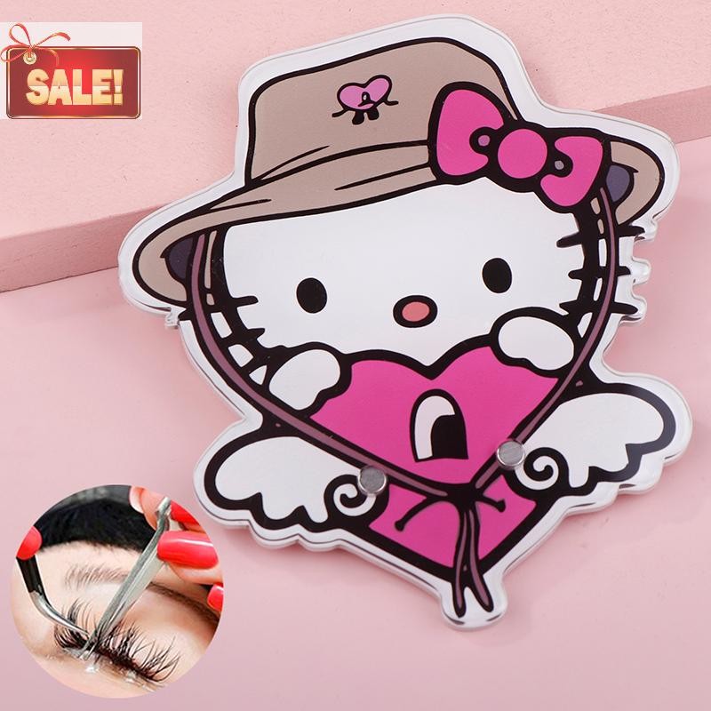 Bl Sanrio สวมหมวก Hello Kitty แม่เหล็กดูดอะคริลิค Eyelash Extension ...