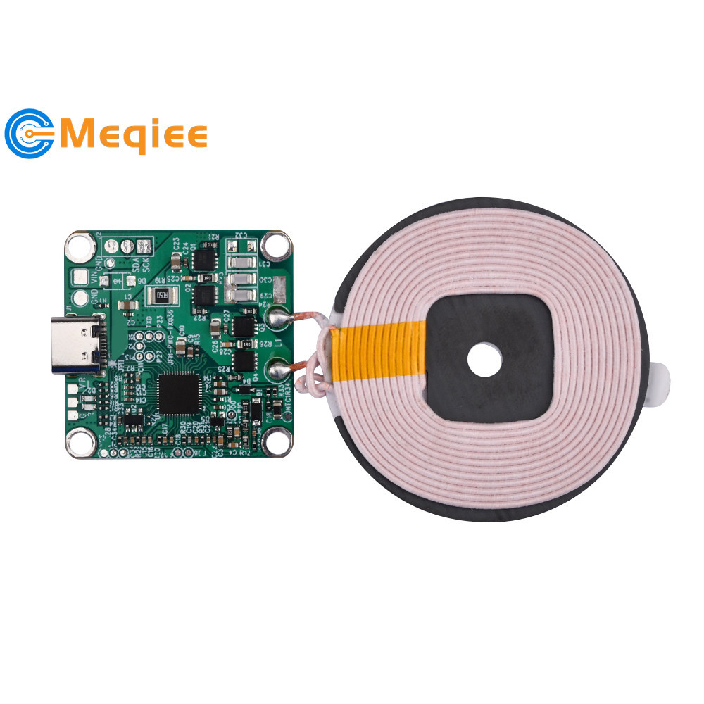 โมดูลบอร์ดชาร์จไร้สาย 22W 12V PCBA Type-C สําหรับโทรศัพท์มือถือ ...