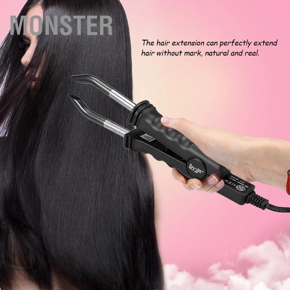 MONSTER Hair EXTENSION Connector เครื่อง Salon FUSION Iron เครื่องมือ ...