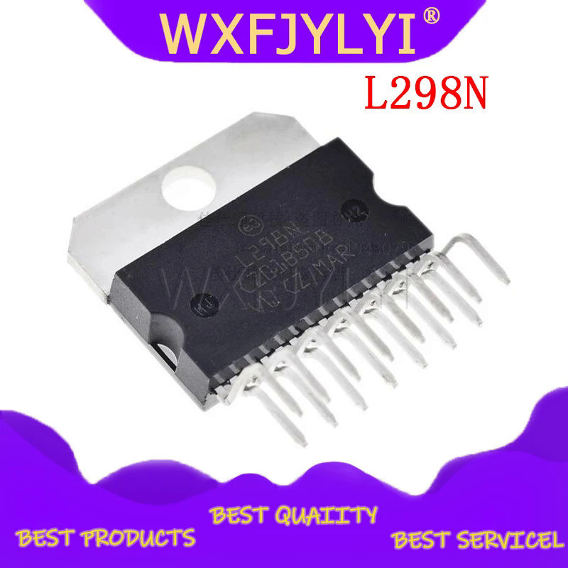 ชิปสเต็ปมอเตอร์ไดรเวอร์ IC L298N L298 ZIP15 1 ชิ้น | Shopee Thailand