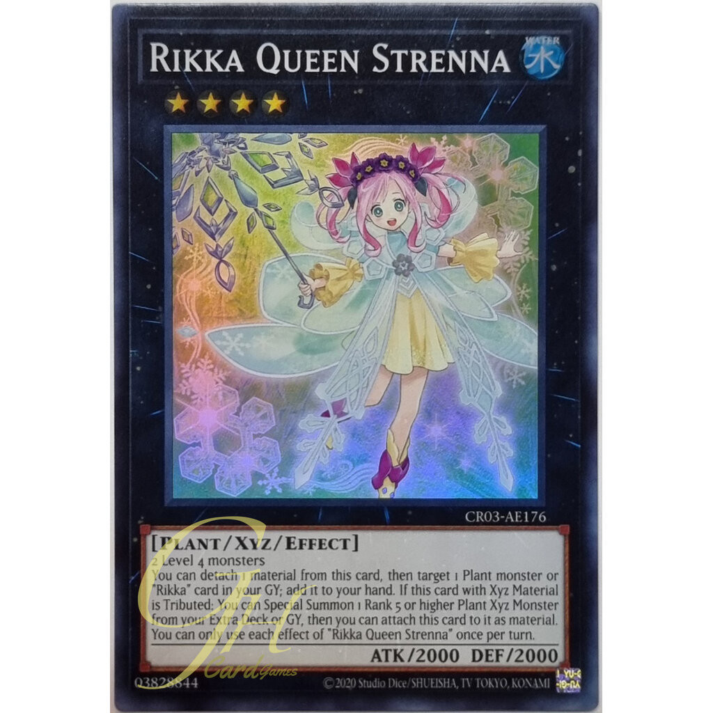Yugioh [CR03-AE176] Rikka Queen Strenna (Super Rare) | Shopee Thailand