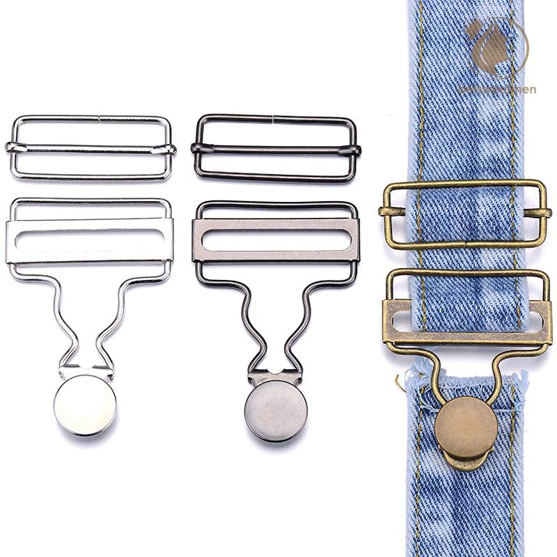 [PE] Dungaree Fasteners Clip Brace Buckles With Jeans Buttons Set For ...