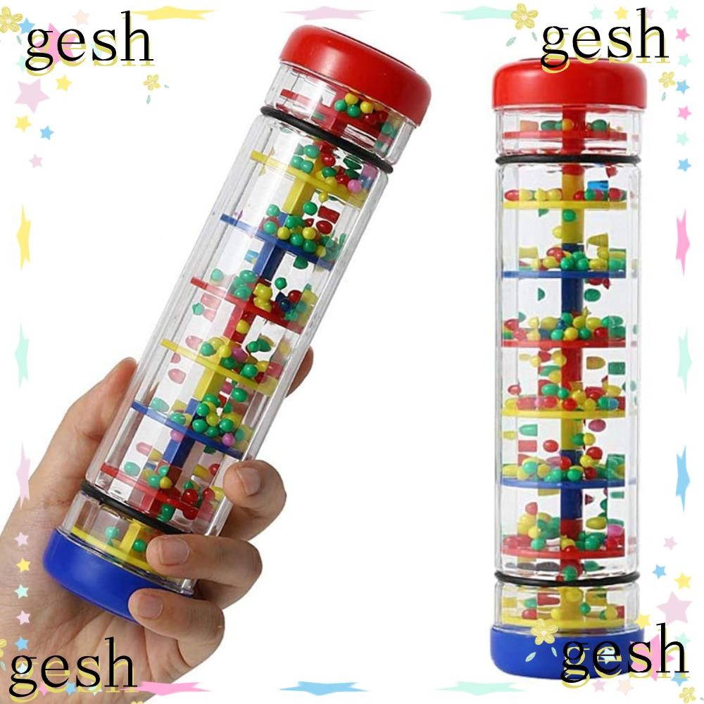 Gesh1 Rain Stick Maker, Raindrop Sound Hourglass Rainmaker, สนุกพลาสติก ...