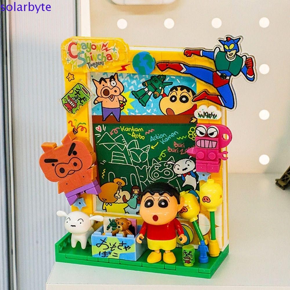 Solarbyte Crayon Shin-Chan Building Blocks, แม่เหล็กติดตู้เย็นอะนิเมะ ...