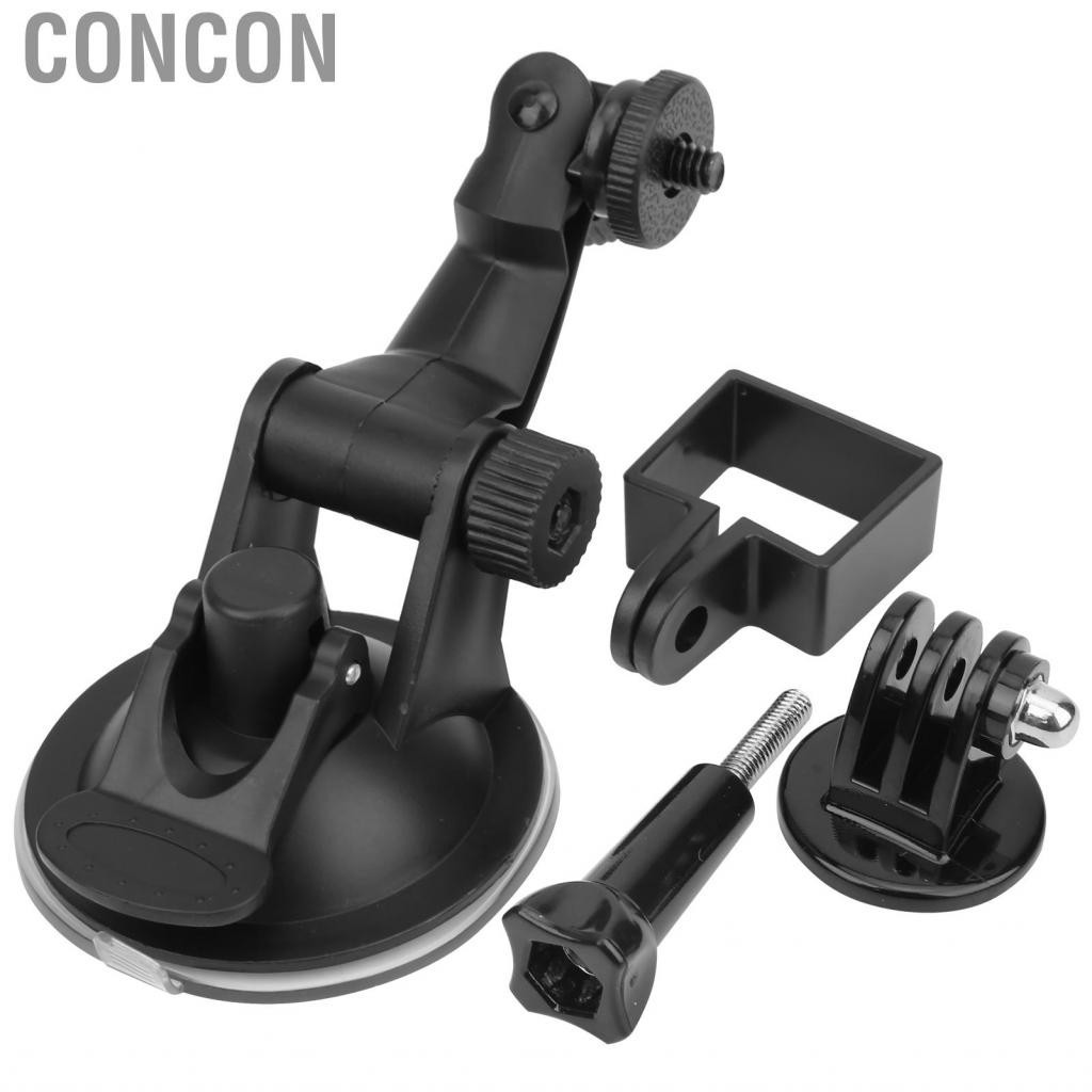 Concon Windshield Cam Suction Holder Powerful Action Camera Car Mount ...