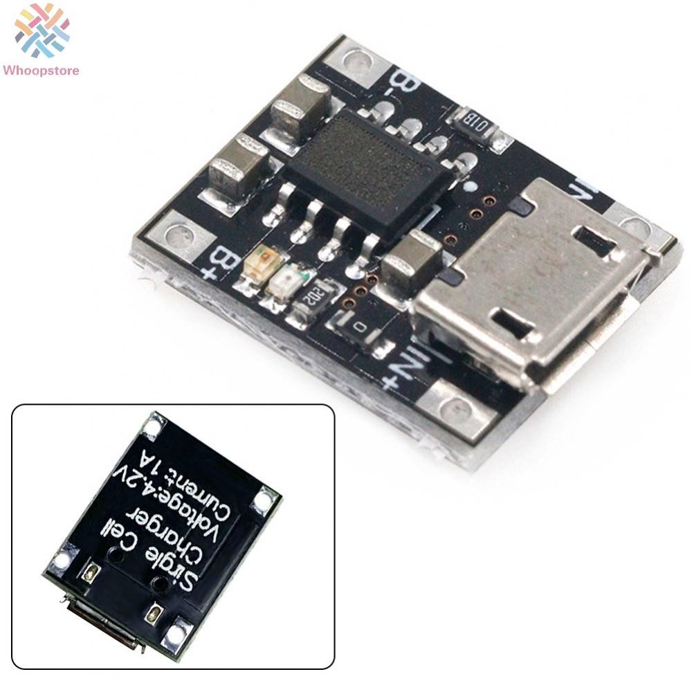 โมดูลชาร์จ Micro USB คุณภาพสูง สําหรับแบตเตอรี่ลิเธียม 1S 3 7V DIY | Shopee Thailand