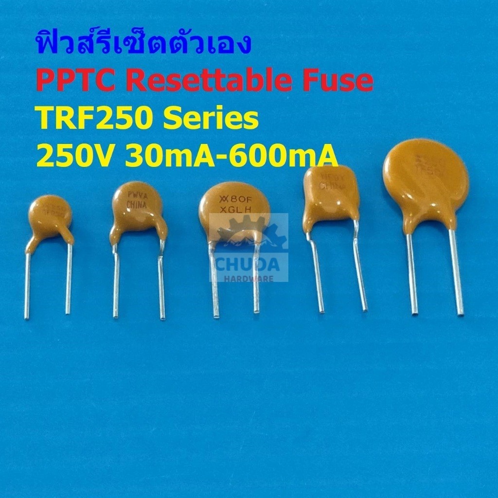 ฟิวส์ รีเซ็ตตัวเอง PPTC Fuse Resettable Fuse Self Recovery Fuse PTC ...