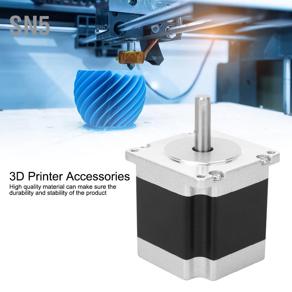 SN5 NEMA 23 Stepper Motor อุปกรณ์เสริมเครื่องพิมพ์ 3D พร้อมสาย 4 Pin ...