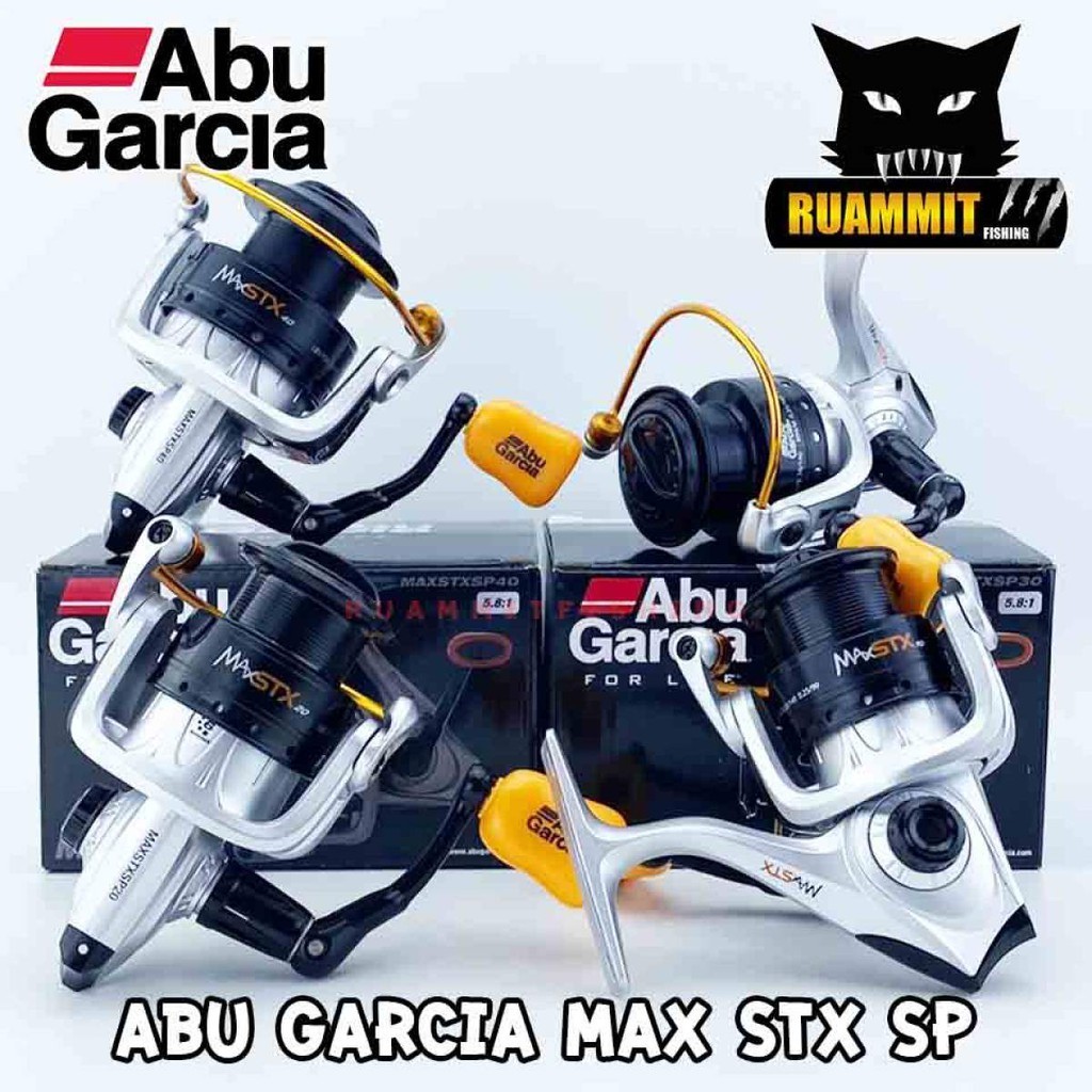 รอกสปิน รอกสปินนิ่ง ABU GARCIA MAX STX SP 10/20/30/40 อาบู การ์เซียร์ แม็กซ์ เอส ที เอ็กซ์ ...