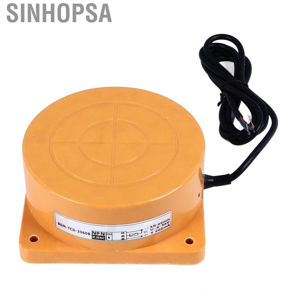 Sinhopsa NC Inductive Proximity Switch 60mm Range NPN Output 3 Wire ...