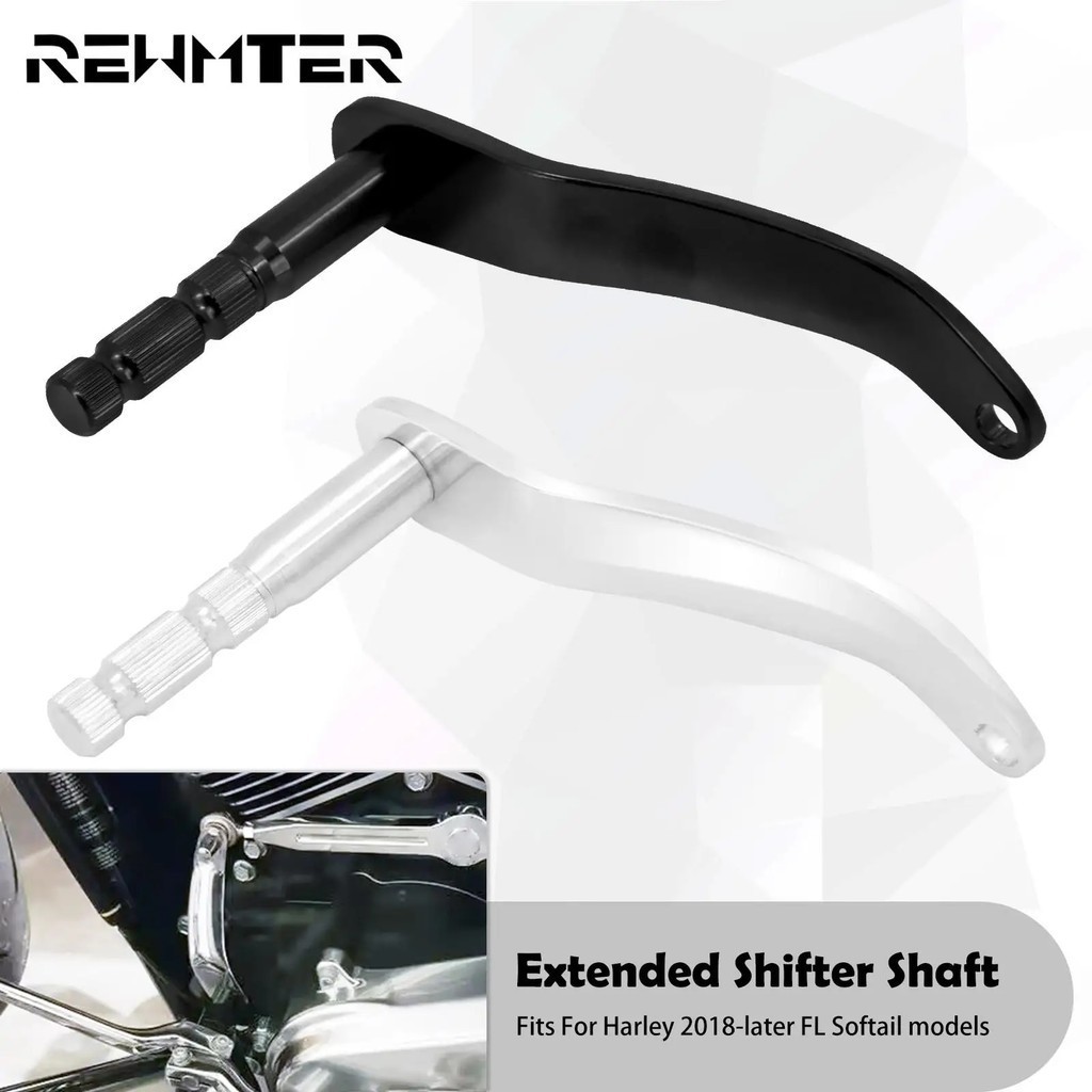 RW Motorcycle Gear Extended Shifter Shaft Rod Lever Arm For Harley ...