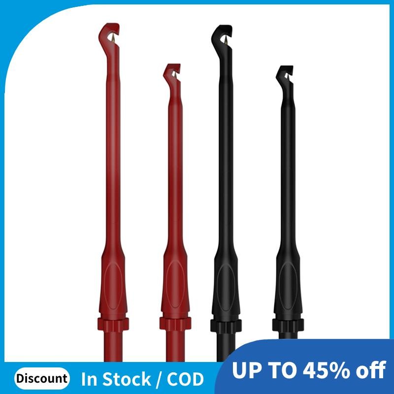 2pcs มัลติมิเตอร์ Test Stick ความปลอดภัย Non-Destructive Wire-Piercing ...