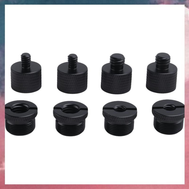 (XAV S)8 ชิ้น Mic Stand Thread Adapter Set,5/8 Female to 3/8 Male and 3 ...