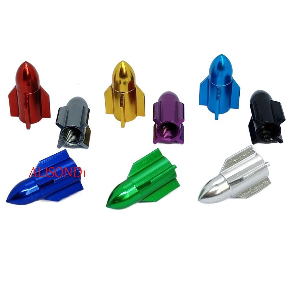 Alisond1 รถจักรยานยนต์ Air Dust Cap,อลูมิเนียมกันฝุ่นยางรถวาล์ว ...