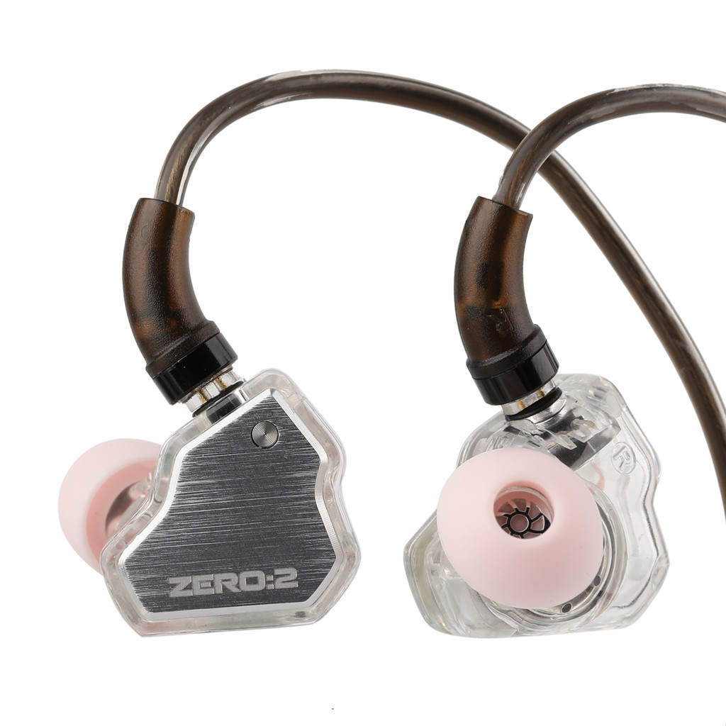 7hz x Crinacle ZERO: หูฟังไดนามิก IEM 2 อัพเดท 10 มม. พร้อมสายเคเบิล OFC IEM สําหรับนักดนตรี 7HZ ...