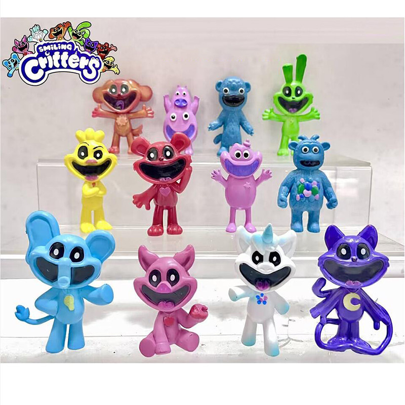 ใหม่ โมเดลฟิกเกอร์ PVC รูปการ์ตูนอนิเมะ Catnap Catnat Smiling Critters ...