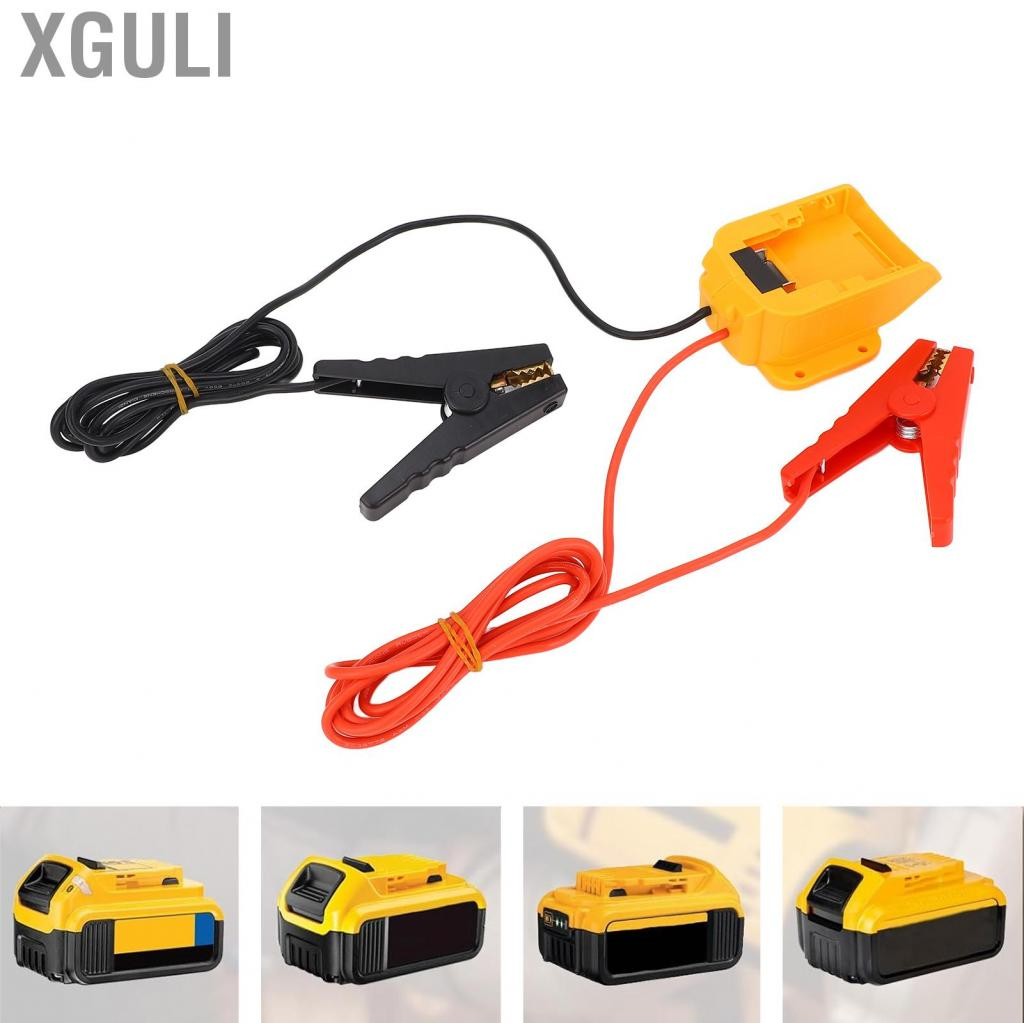 Xguli รถยนต์ Jump Starter Battery อะแดปเตอร์ 20V ขับเคลื่อนรถยนต์ ...