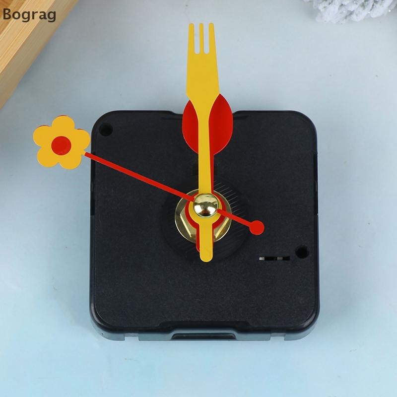 [Bogr] น่ารักนาฬิกาควอตซ์ชุดการเคลื่อนไหวแกนกลไกชิ้นส่วนดอกไม้ช้อน ...