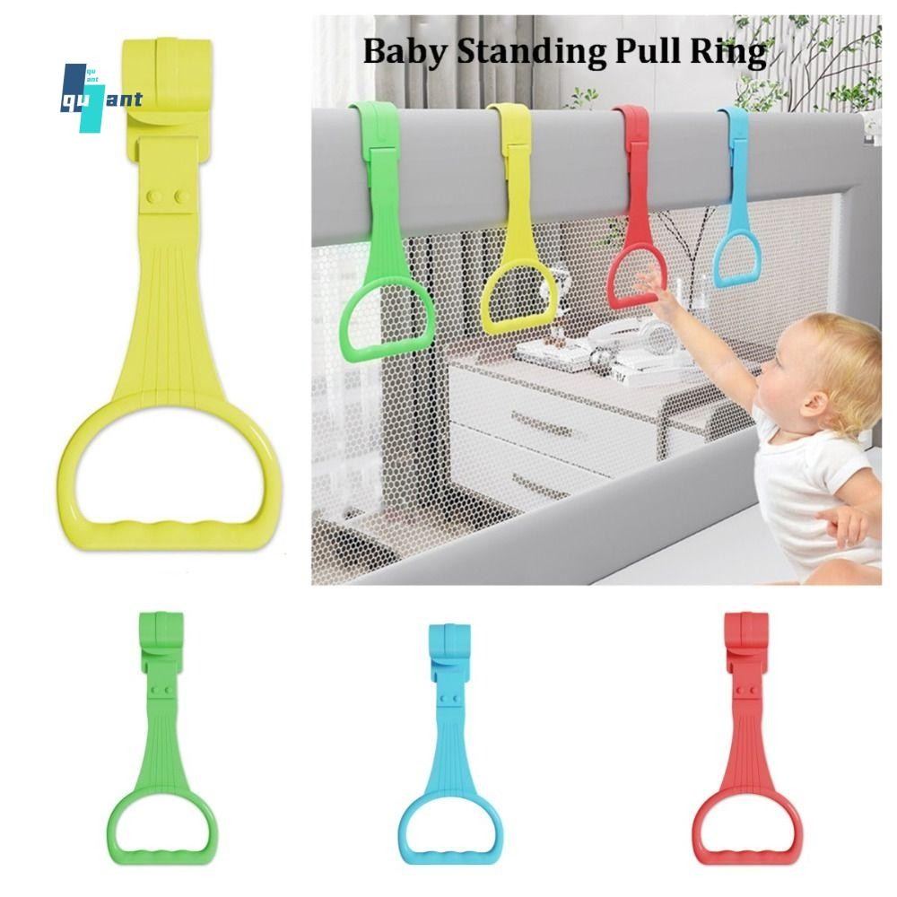 Quantumsky แหวนดึงสําหรับ Playpen, แหวนดึงเด็กพลาสติกสีทึบ, อุปกรณ์เตียงสร้างสรรค์ ตะขอเปลเด็ก ...