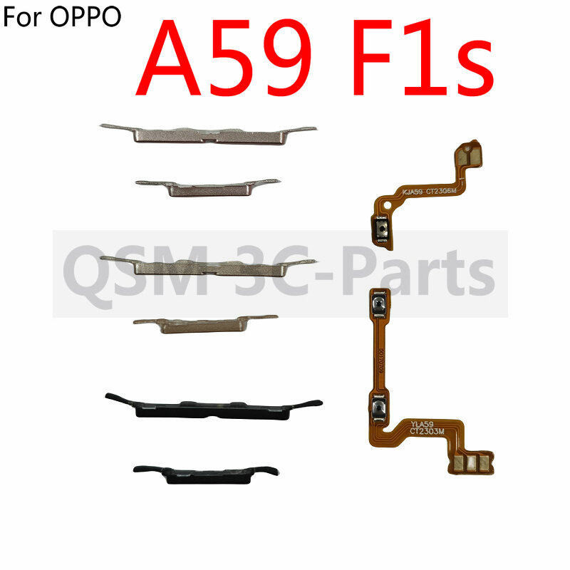 ปุ่มกดสวิตช์เปิดปิด ด้านข้าง ปรับระดับเสียง สําหรับ Oppo F1S A59 A1601 ...