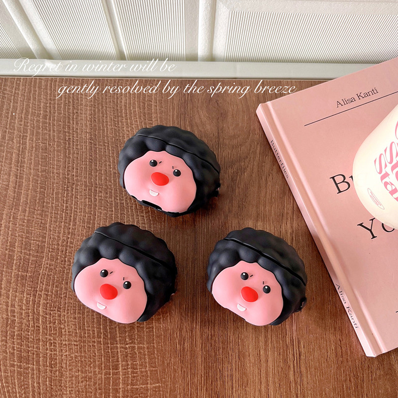 เคสการ์ตูน Afro Beaver สำหรับ 1/2/3 Pro/Pro 2 - ให้การปกป้องหูฟังของคุณ ...