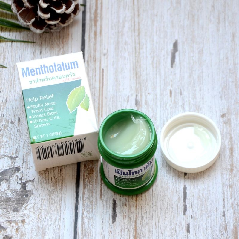 ประเทศไทย Mentholatum Mint cream น้ํามันทําความเย็นมือเพื่อ reli泰国 ...