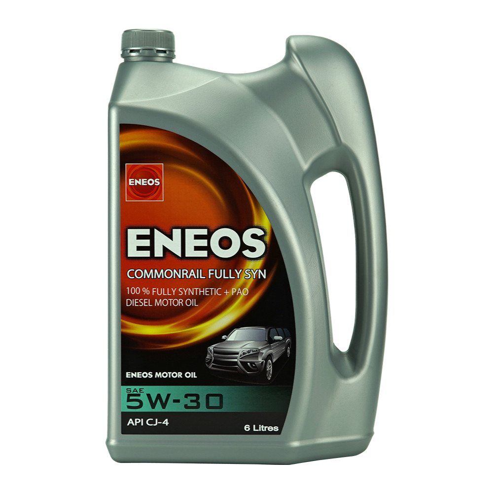 ENEOS COMMONRAIL PAO FULLY SYN 5W-30 เอเนออส คอมมอนเรล ดีเซล 5W30 CJ4 CJ-4 1L 6 ลิตร สังเคราะห์ ...