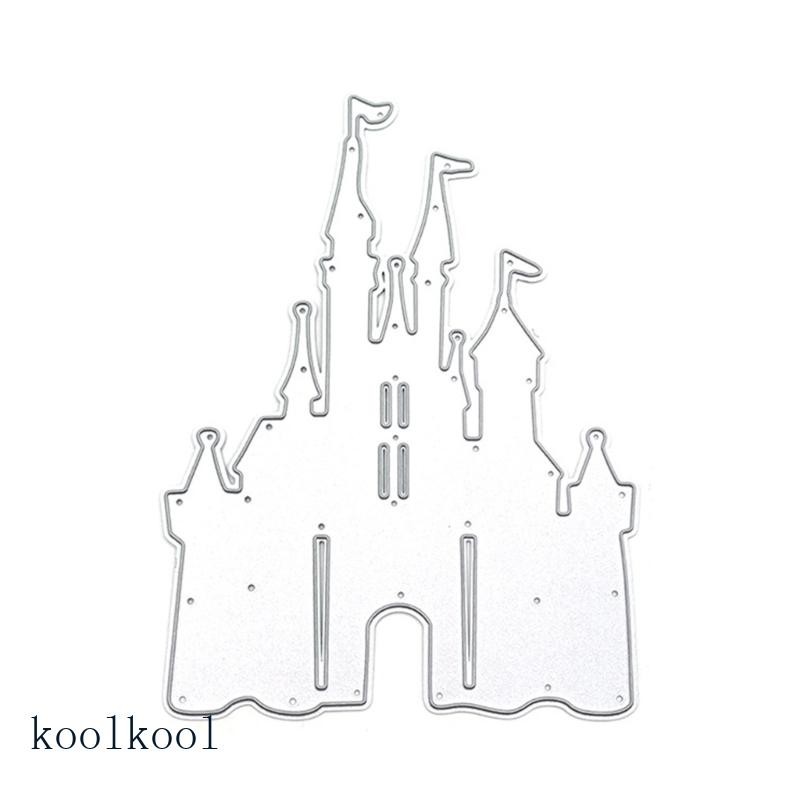 Kool Castle โลหะตัด Dies Scrapbooking Stencil Die Cuts การ์ดลายนูน DIY ...