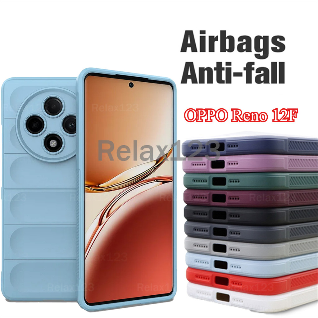 สําหรับ OPPO Reno 12F 4G 5G Reno12F Reno12 F 5G 4G ปลอก 2025 Soft TPU ...